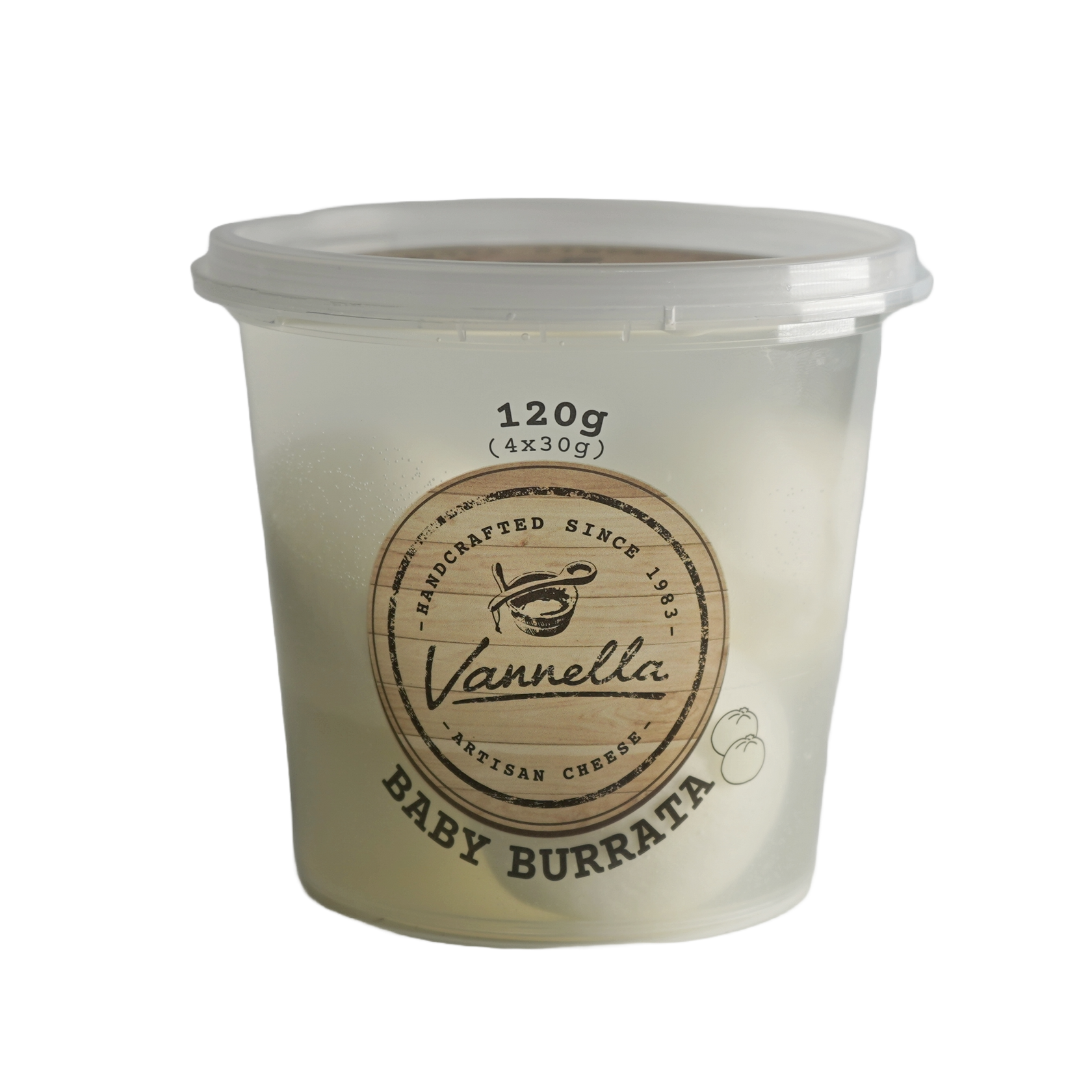 THAWED Baby Burrata BOX – Vannella Cheese WHOLESALE
