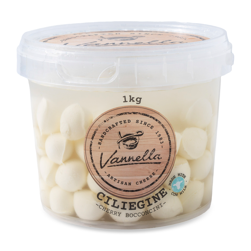 Ciliegine 'Cherry Bocconcini' BOX – Vannella Cheese WHOLESALE